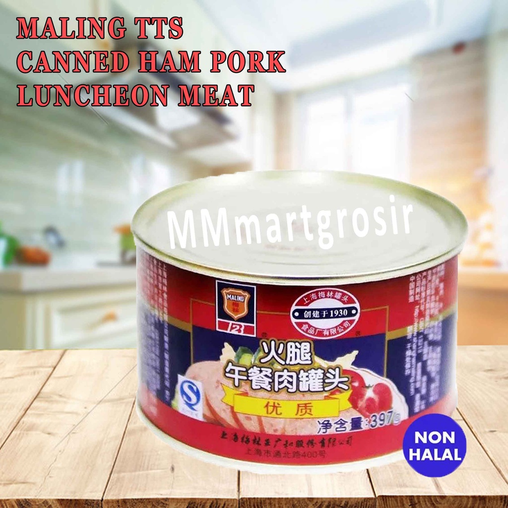 Jual Maling TTS / Canned Ham Luncheon Meat / Daging Babi Kaleng / Non ...