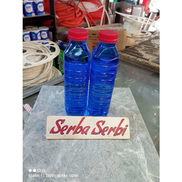 Jual (BIRU SPRITUS BOTOL) Cairan biru spiritus kemasan 300ml | Shopee ...