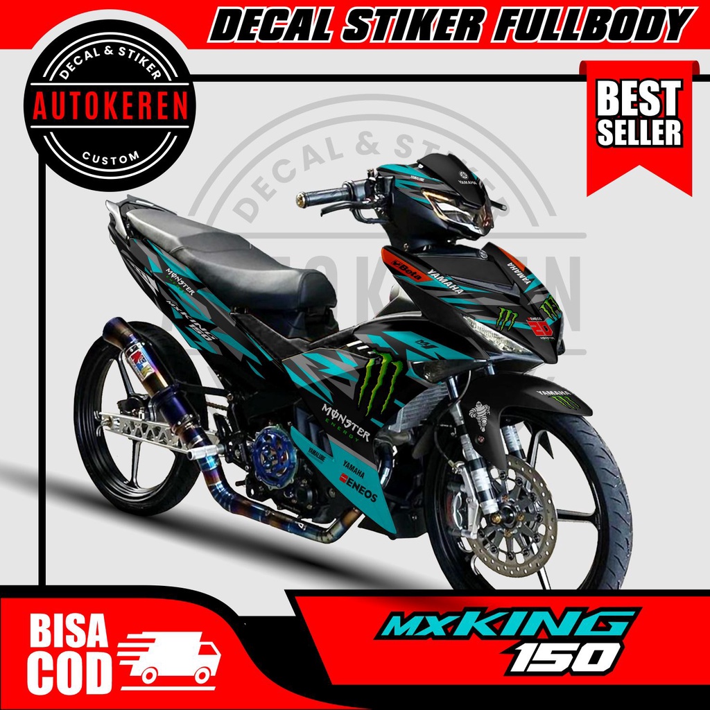 Jual Sticker decal Yamaha Mx King New Full Body New Motif | Shopee Indonesia