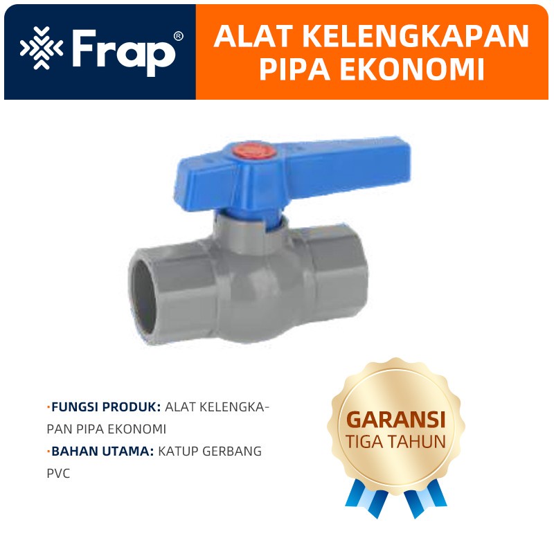 Jual PVC GATE VALVE / Ball Valve - 1/2"FF | Shopee Indonesia