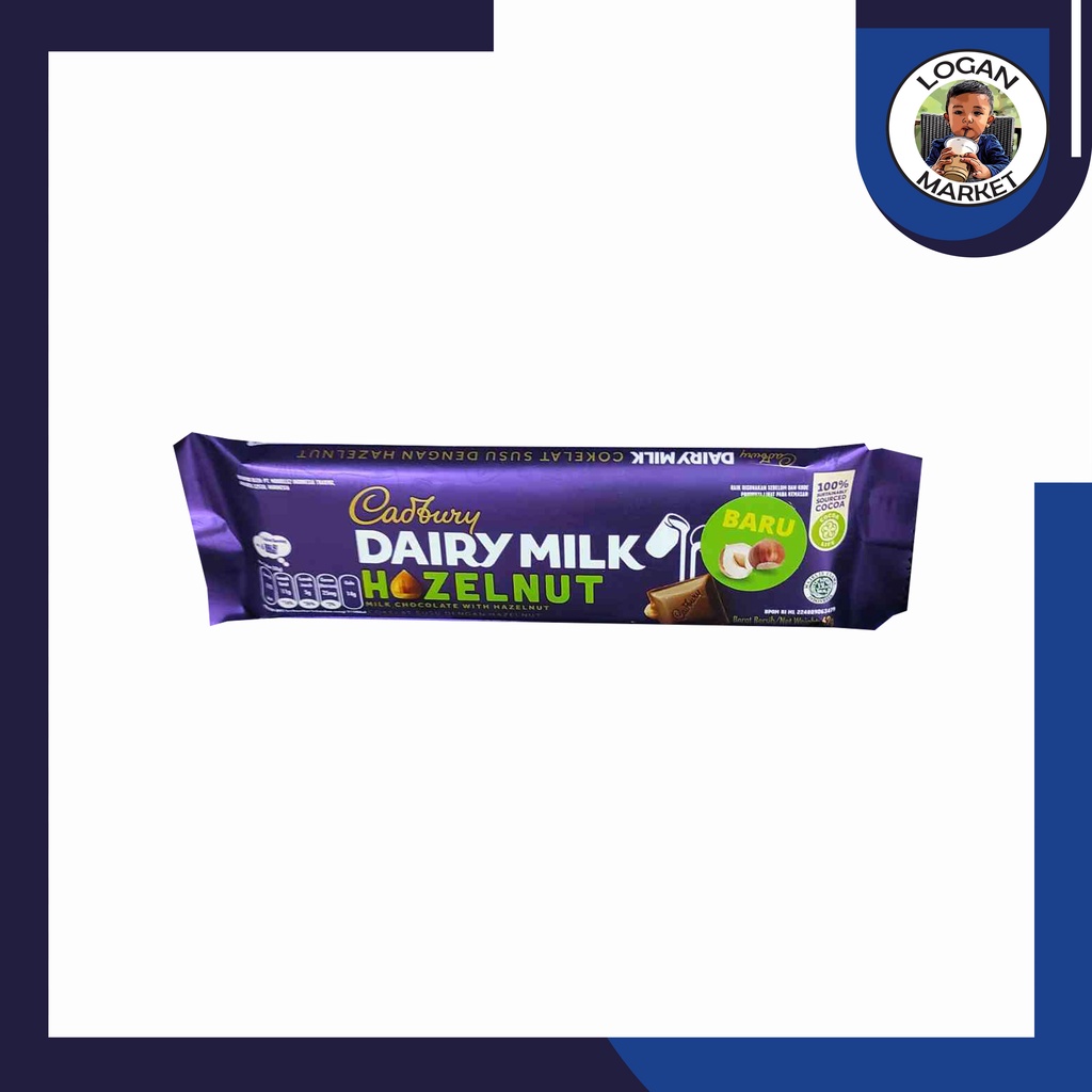 Jual Cadbury Cadburry Dairy Milk Coklat Cokelat 62gram 62 gram (ex ...