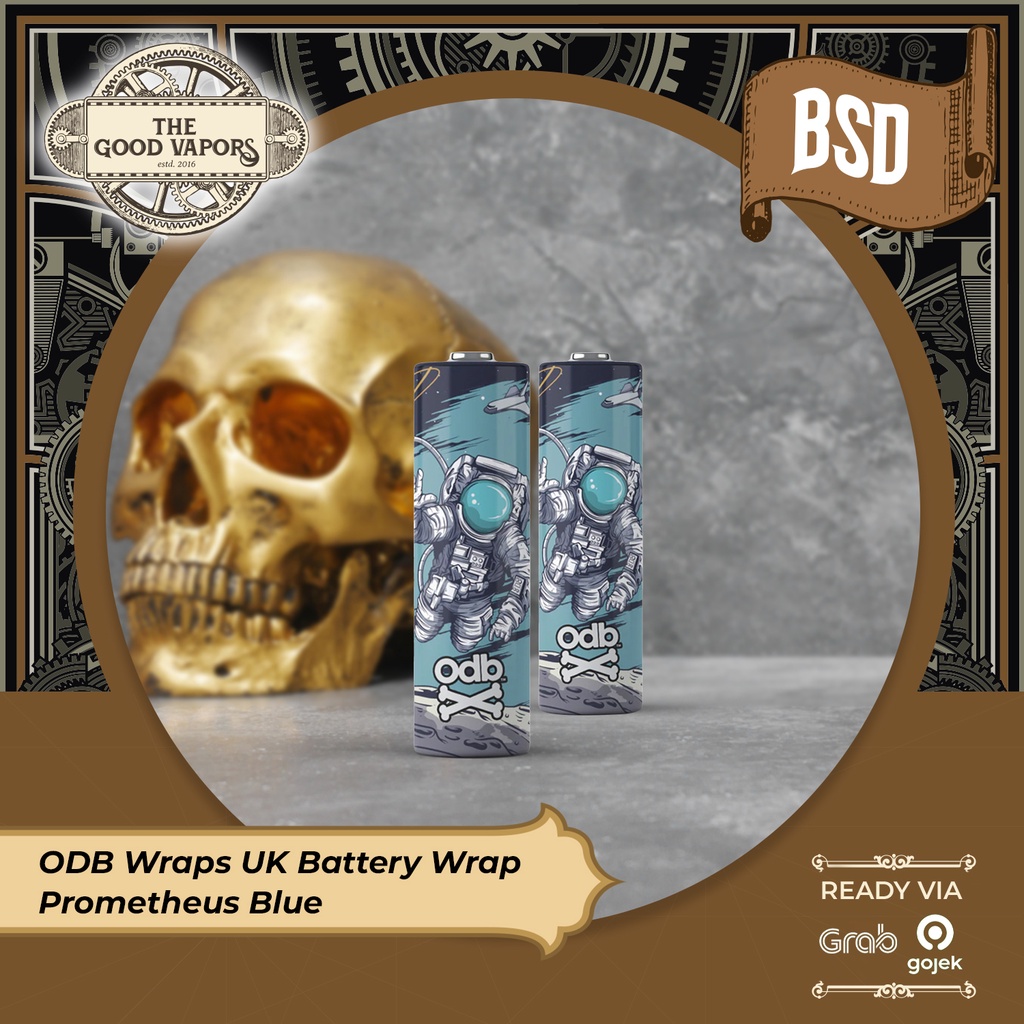 Jual ODB Wraps Prometheus Blue Battery Wrap Authentic UK | Shopee Indonesia
