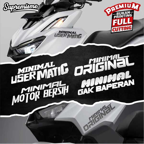 Jual Stiker Minimal User Matic / Sticker Minimal Original / Stiker ...