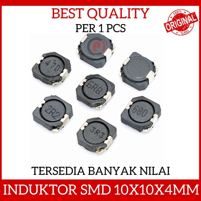 Jual Inductor SMD CDRH104R 10x10x4mm 33 22 470 uH Power Induktor ...