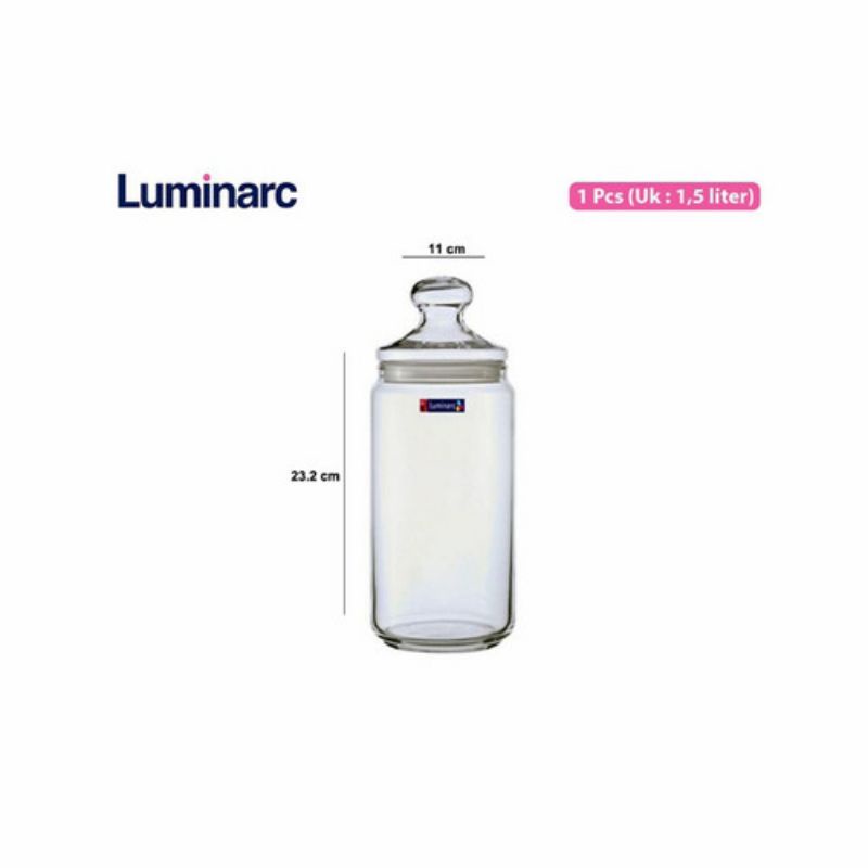 Jual Toples Luminarc Jar Club 1,5L/Pc | Shopee Indonesia