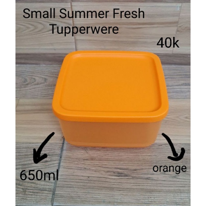 Jual small summer fresh tupperware | Shopee Indonesia
