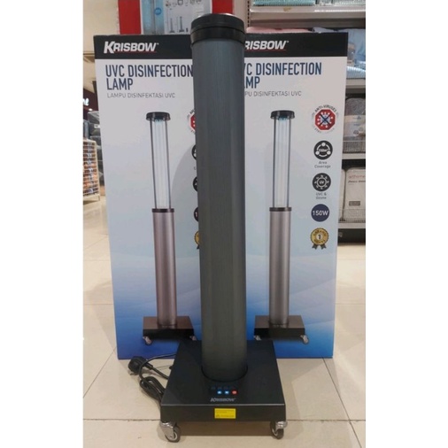 Jual Lampu Standing uvc Disinfektan krisbow Dengan Sensor 150w | Shopee ...