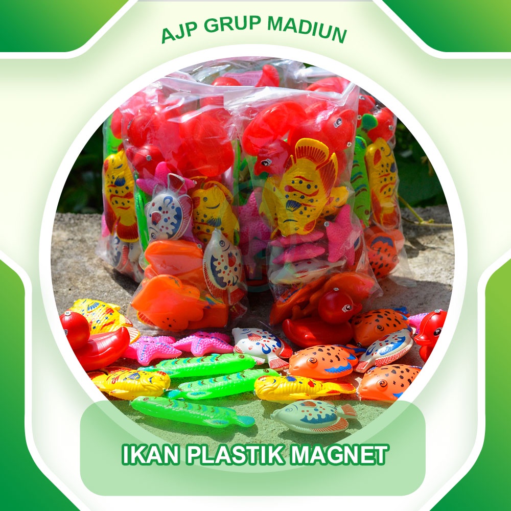 Jual Mainan Ikan Plastik Magnet Ikan Magnet Mainan Ikan Magnet Ikan ...