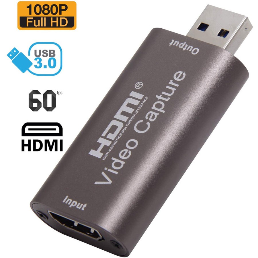Jual VIDEO CAPTURE HDMI USB CARD USB 3.0 FULL HD 1080P 60FPS RECORDING ...