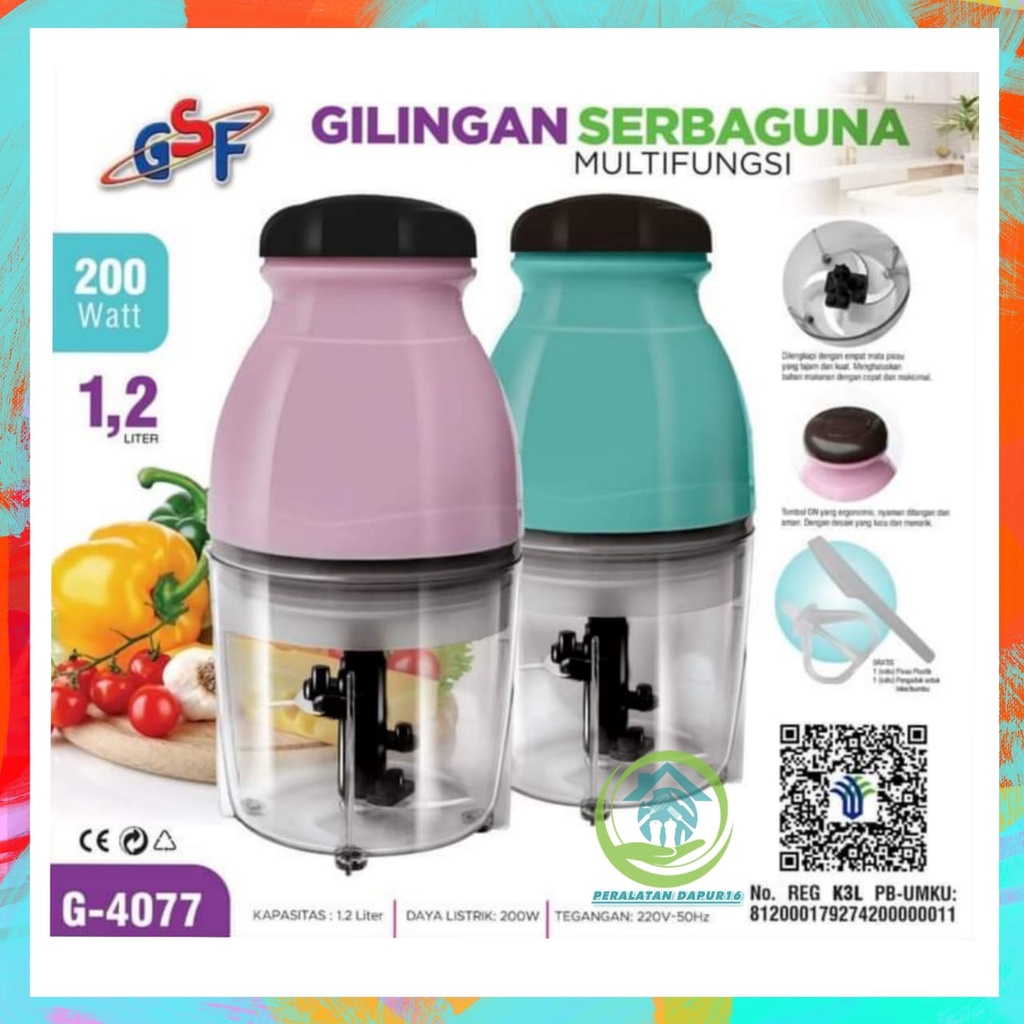 Jual BLENDER KAPSUL CAPSULE GSF G-4077 / BLENDER CAPSUL CUTTER MINI ...