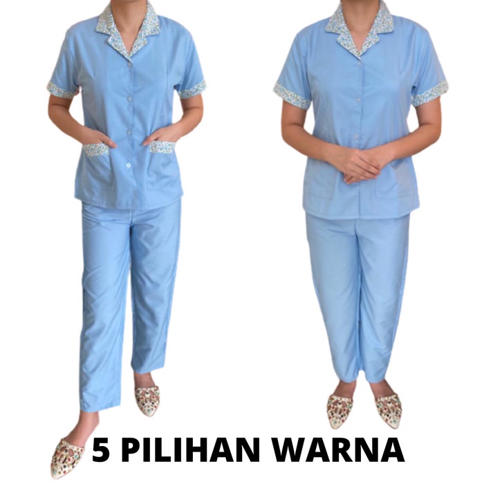Jual Baju Suster Baju seragam suster c.pnjng dan kulot. 5 plihan wrn ...
