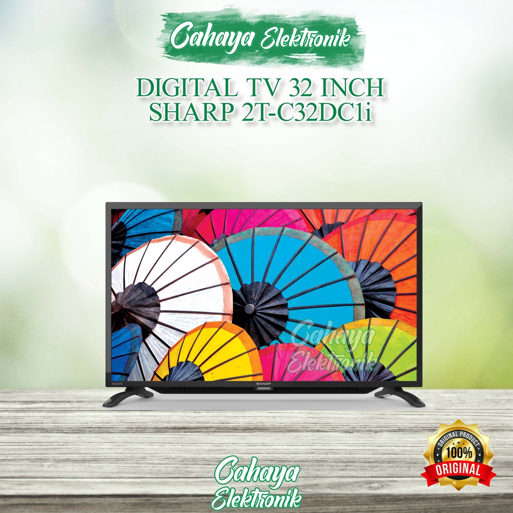 Jual LED TV DIGITAL SHARP AQUOS 32 INCH 2T-C32HD1500I | Shopee Indonesia