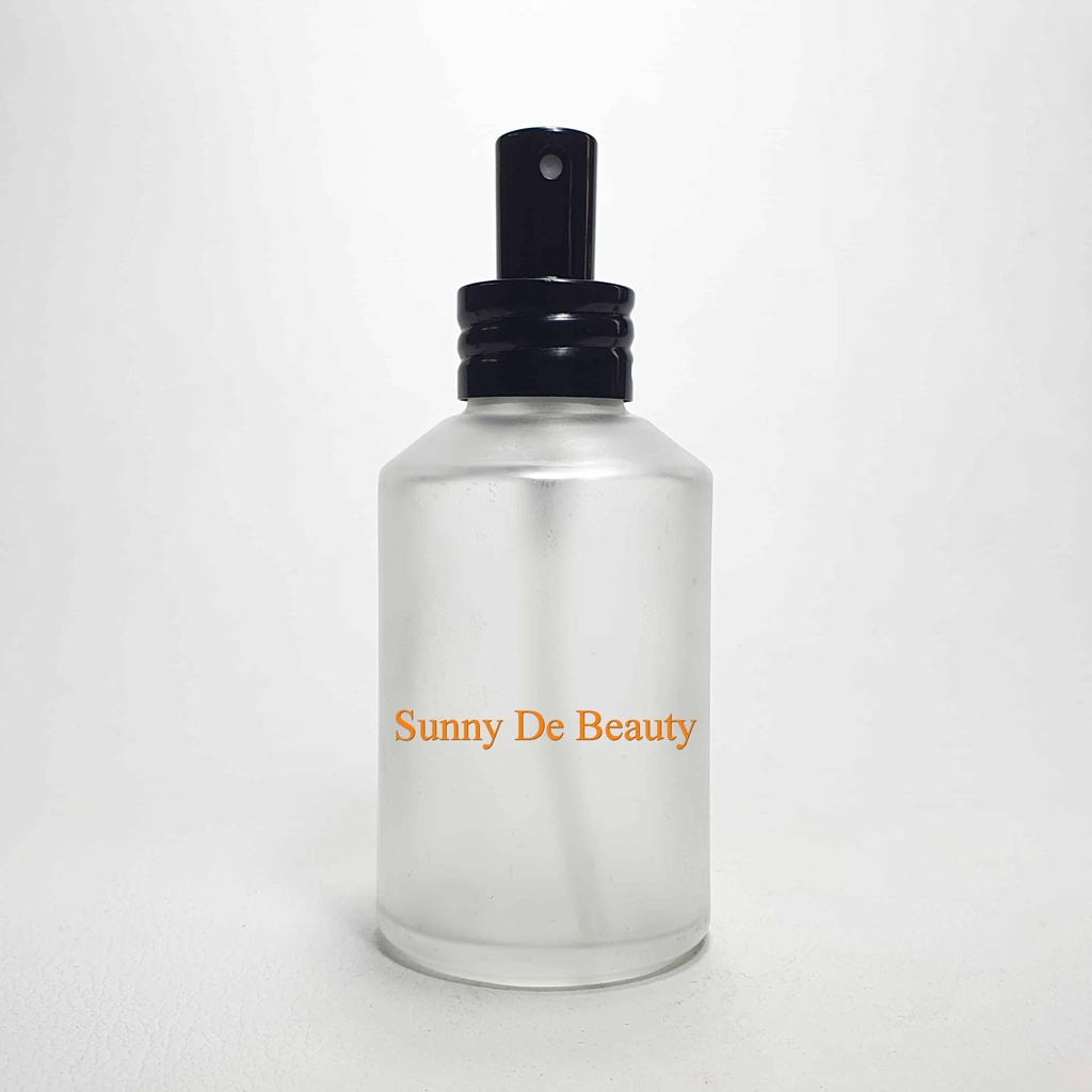 Jual Botol Kaca GD 120 Ml Clear Frosted Tutup Spray Alu Spiral / Botol ...