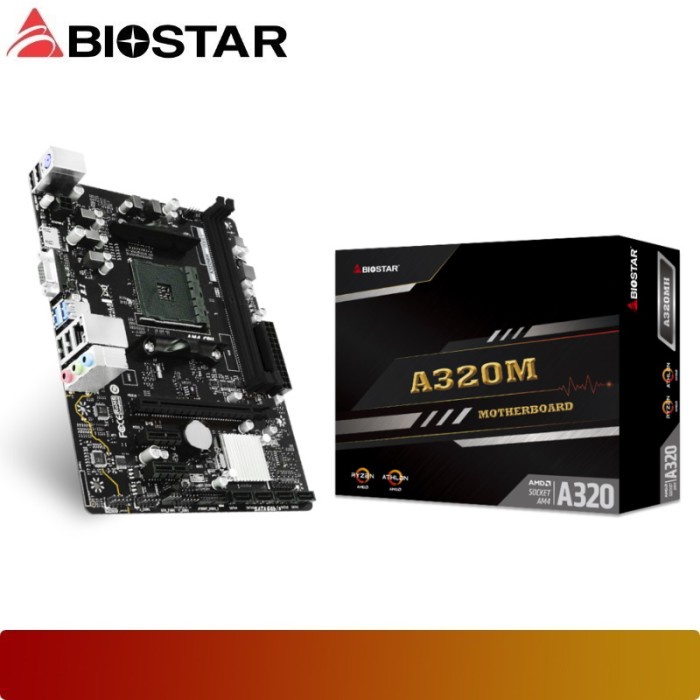 Jual BIOSTAR A320MH | Motherboard AMD A320 AM4 Micro ATX | Shopee Indonesia