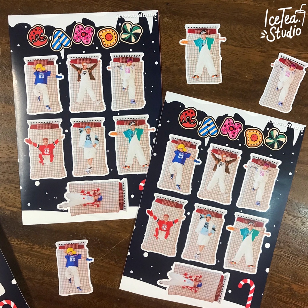 Jual [NCT DREAM CANDY BED STICKERS] BACA DESKRIPSI sticker selca korean ...