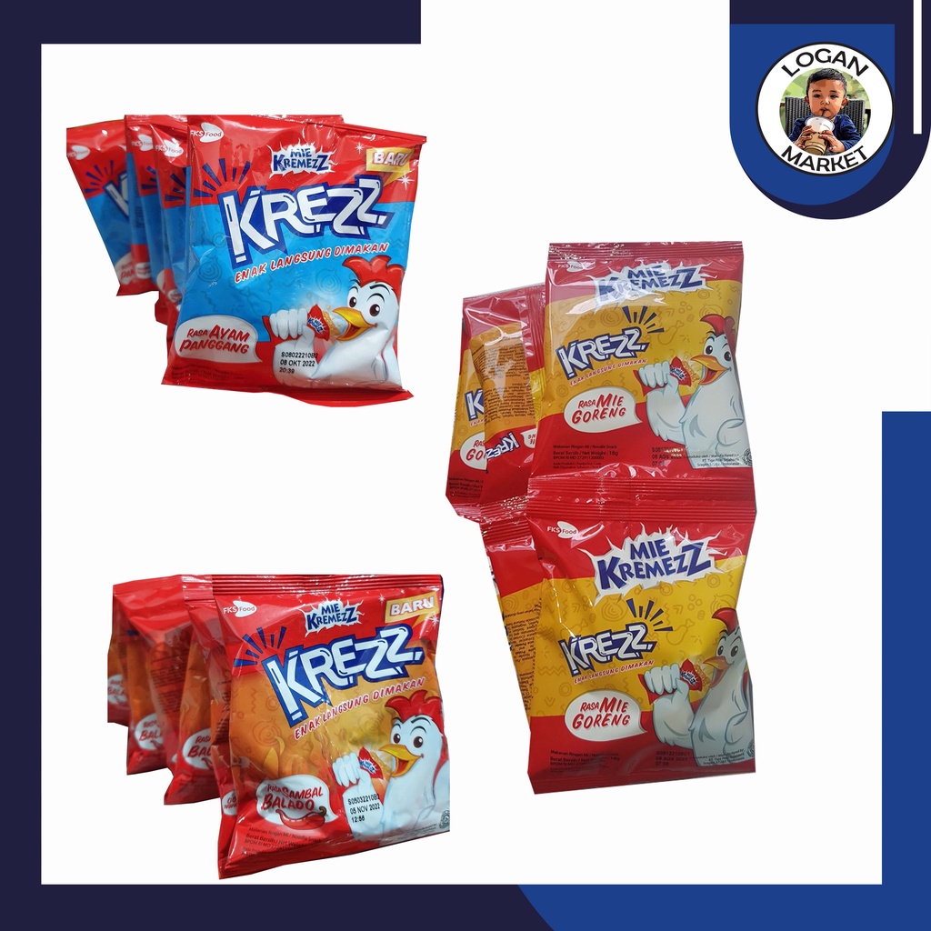 Jual Krezz Mie Kremezz Kremes Renceng 10pcs 10 pcs Ayam Panggang Jagung ...