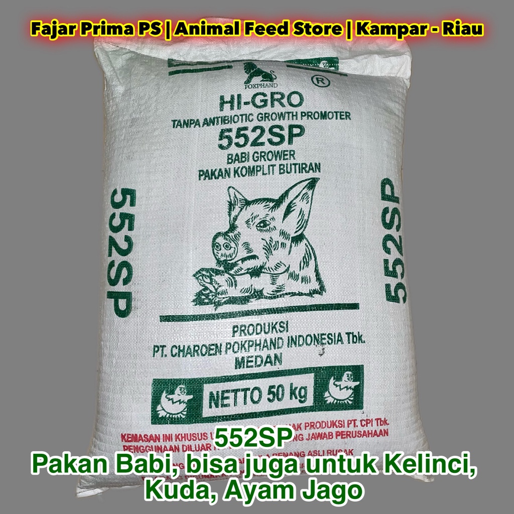 Jual 552SP Pakan Babi (Bisa untuk Kelinci, Kuda, Ayam Jago) | Shopee ...