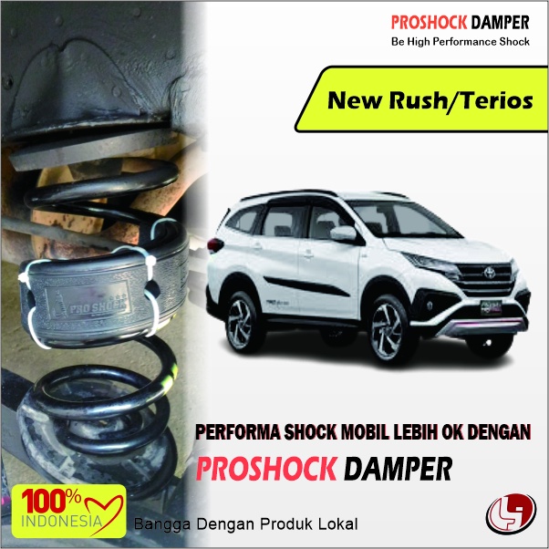 Jual PROSHOCK Damper All New Rush/Terios Karet Damper Stabiliser ...