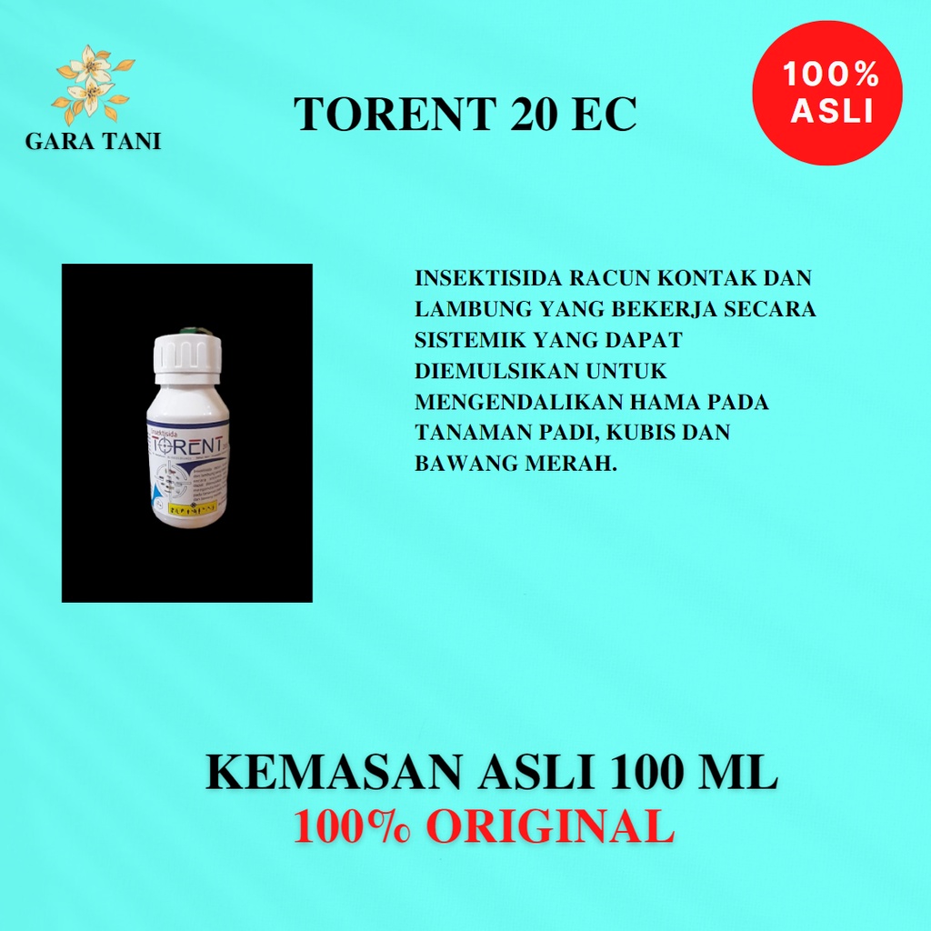 Jual INSEKTISIDA TORENT 20 EC 100 ML | Shopee Indonesia