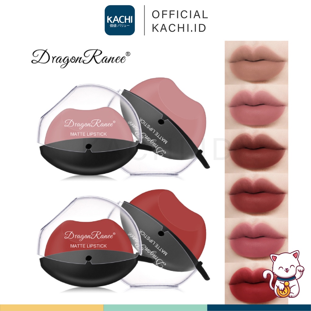 Jual KACHI - DRAGON RANEE Lazy Lips Lipstick Velvet Matte Lipstik ...
