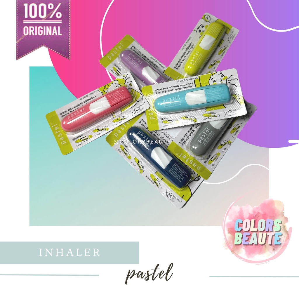 Jual PASTEL POCKET INHALER Thailand | Shopee Indonesia