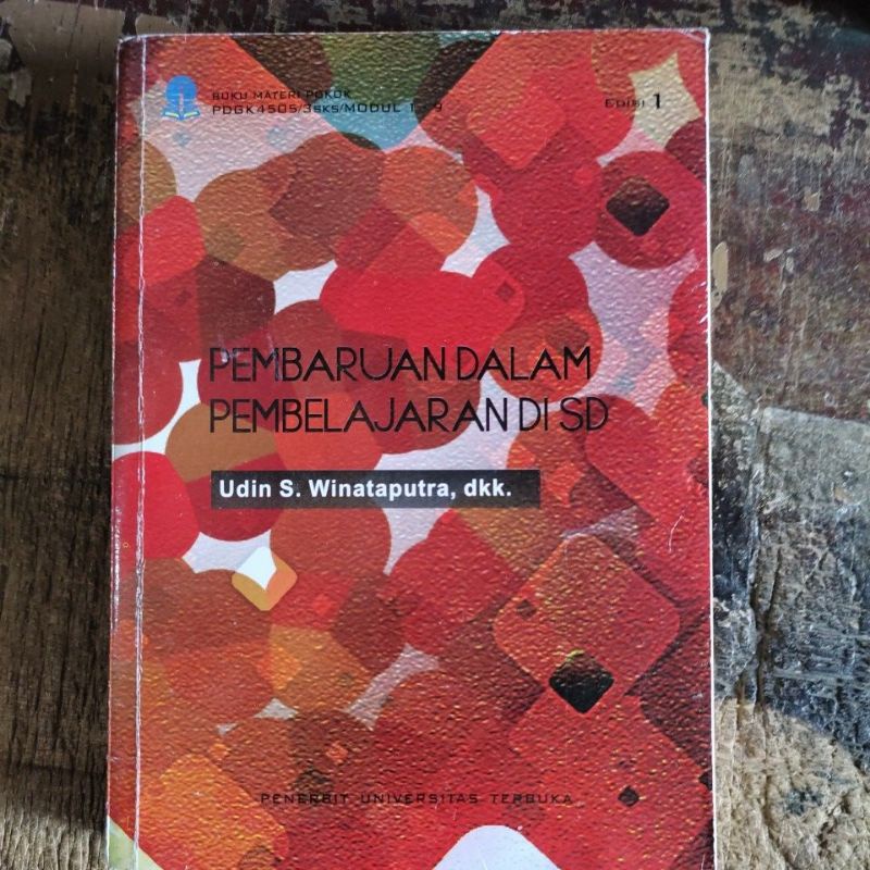 Jual buku pembaruan dalam pembelajaran Di SD (universitas terbuka ... Jual buku pembaruan dalam pembelajaran Di SD (universitas terbuka ...