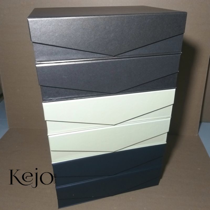 Jual Kotak kado Gift Box Hard box Hampers Souvenir Model magnet ukuran ...