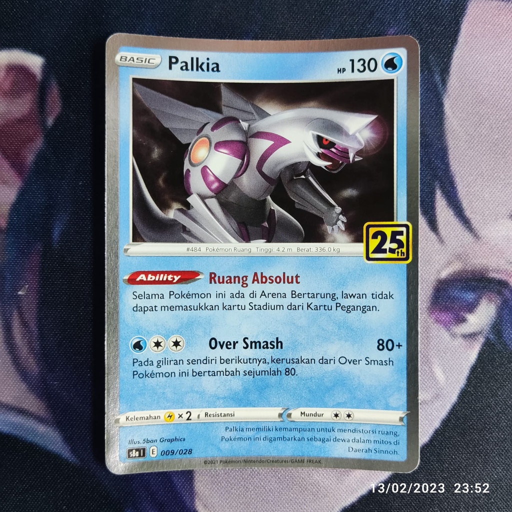 Jual pokemon (ID) palkia 25th - S8a 009/028 - FOIL | Shopee Indonesia