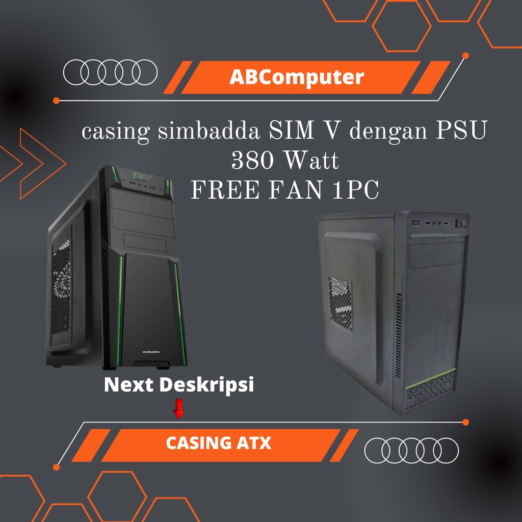 Jual casing simbada simv Psu 380Watt | Shopee Indonesia