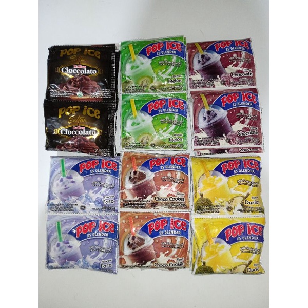 Jual Pop Ice Renceng Isi 10 Aneka Rasa | Shopee Indonesia
