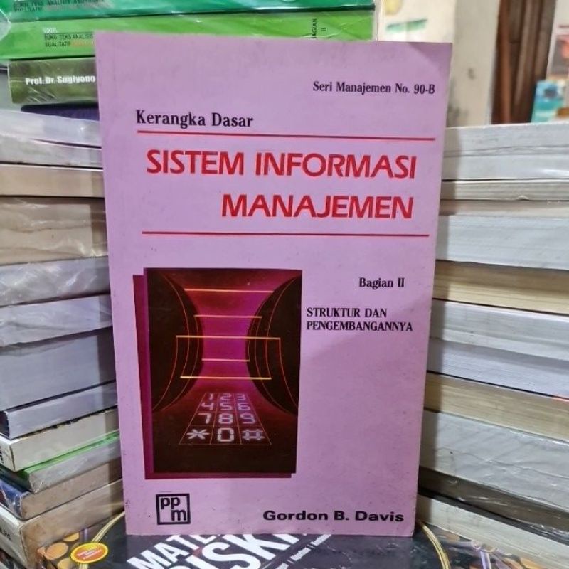 Jual Sistem informasi manajemen bagian 2 by Gordon B Davis | Shopee ...
