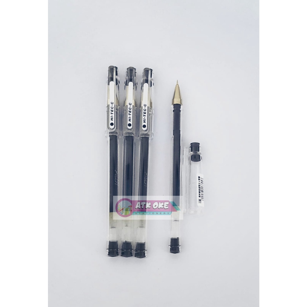 Jual Pilot Pen Hi-Tech 0.3mm Hitam BL-LH-20C3 1Pcs | Shopee Indonesia
