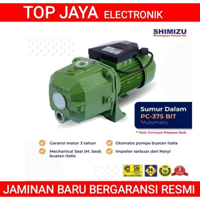 Jual POMPA AIR SHIMIZU JET PUMP SUMUR DALAM BERGARANSI RESMI | Shopee Indonesia