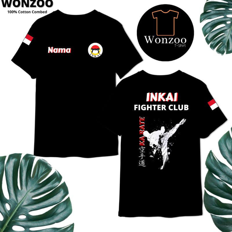 Jual KAOS KARATE INDONESIA,BISA GANTI LOGO INKAI FORKI, INKANAS ...