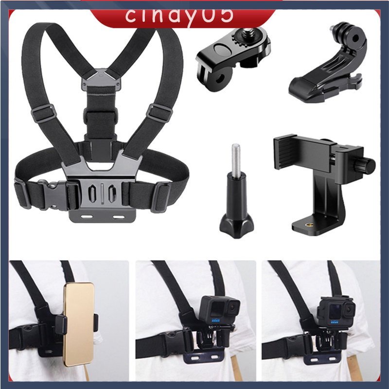 Jual 【COD】Chest Strap HP Dada Kamera Mount Body Belt Handphone & Mount ...