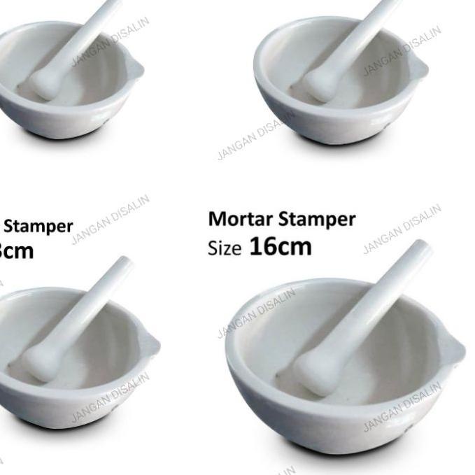 Jual Mortar Stamper Lumpang Penumbuk Obat Penggerus Obat ( Wajib ...