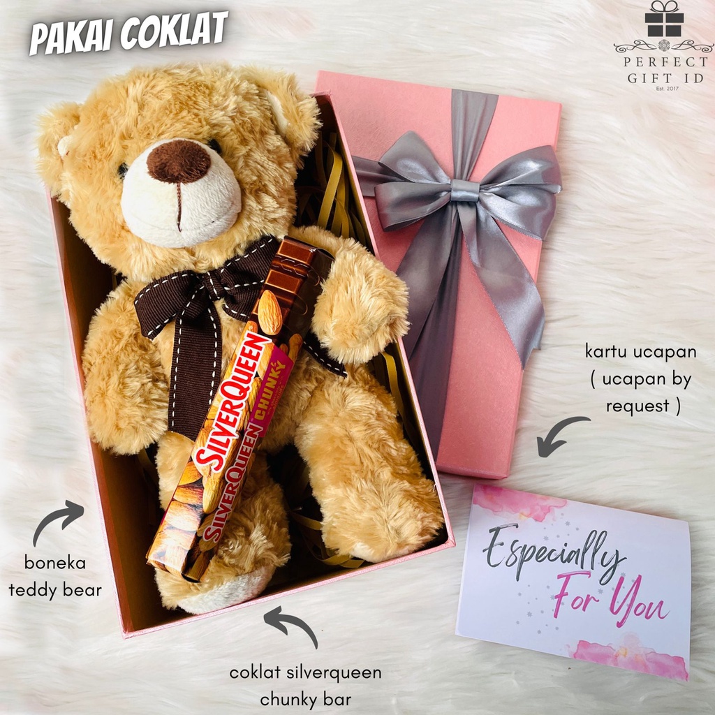 Jual Hadiah Ultah Kado Anniversarry Boneka Box Kado Ultah Hadiah ...