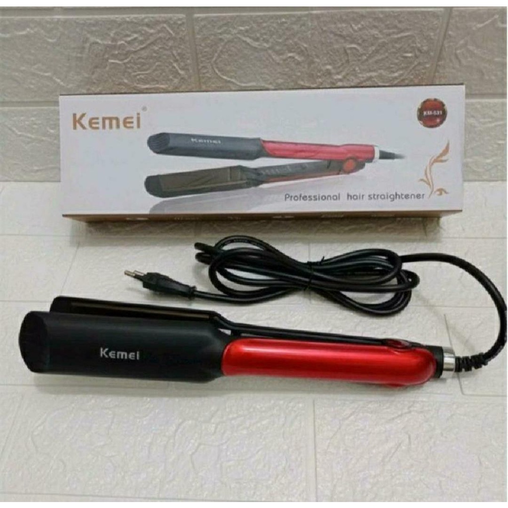 Jual Catok KEMEI KM 531 Catokan Kemei Pelurus Rambut | Shopee Indonesia