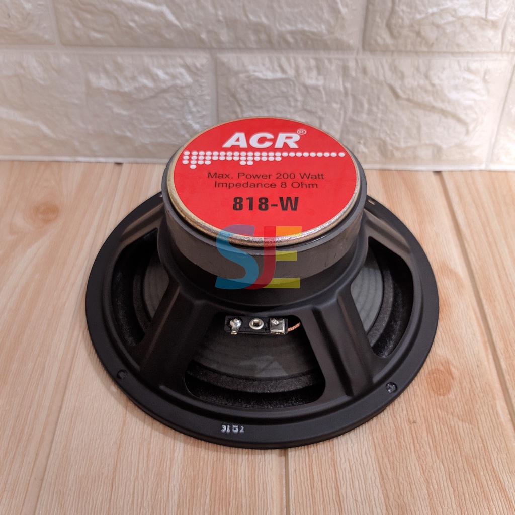 Jual Speaker ACR 8" 818 W / Speaker ACR 8 inch C 810 DFH | Shopee Indonesia