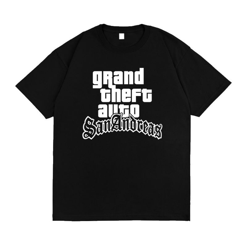Jual Kaos grand theft auto SAN ANDREAS BAJU GAME HIGH QUALITY PREMIUM T ...
