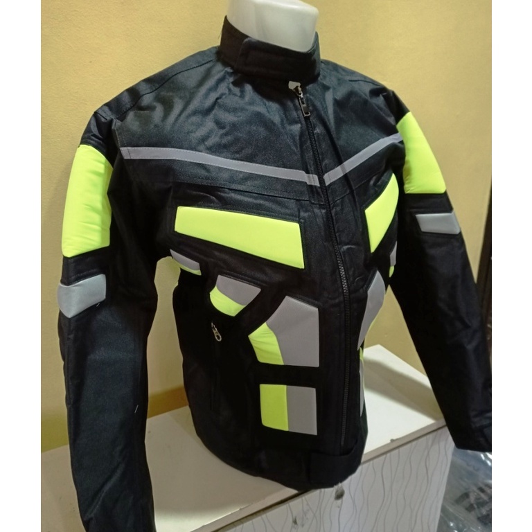 Jual Jaket Motor Tebal Polos Pria Touring Jaket Bikers Waterproof model ...