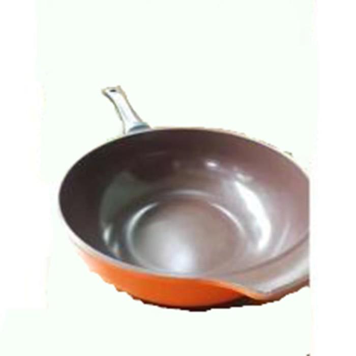 Jual HAKASIMA WOK 32 CERAMIC ( TANPA TUTUP ) | Shopee Indonesia