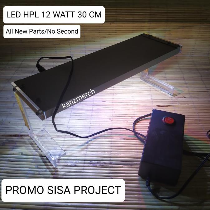 Jual Lampu Aquascape Aquarium Led Hpl Diy 12 Watt 30 Cm Full Epistar ...