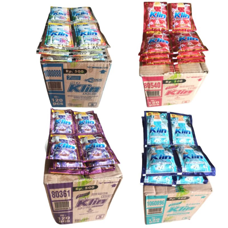 Jual 1 DUS SOKLIN LIQUID CAIR PROMO So Klin 22ml 500 10 renceng 130 ...