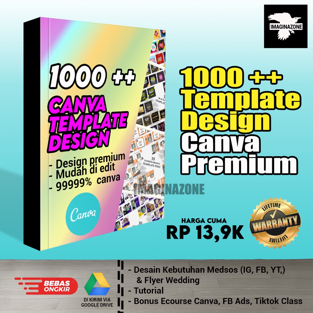 Jual 1000++ Template Canva Ready to Edit | Canvanesia TEMPLATE DESAIN ...