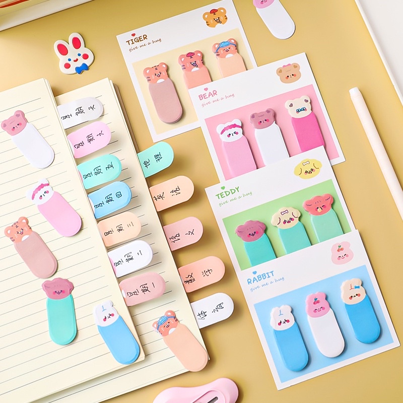 Jual Sticky notes lucu / pembatas buku / sticky note / memopad ...