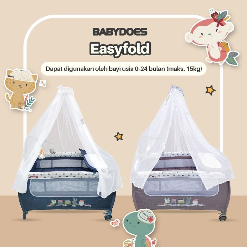 Jual Box Bayi Ranjang Tempat Tidur Anak Bayi Baby Box BabyDoes Easyfold ...
