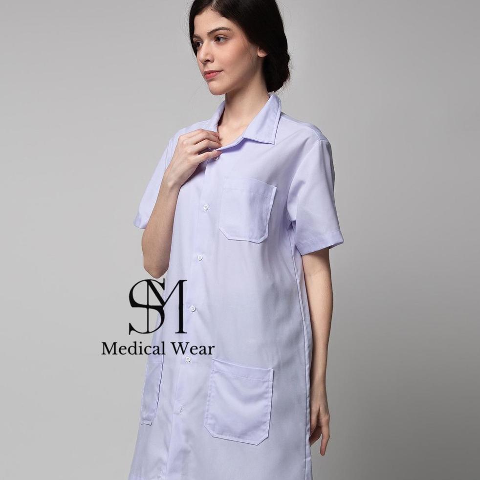 Jual MENARIK BAJU LAB / JAS LAB / JAS LABORATORIUM / JAS PRAKTEK / JAS ...