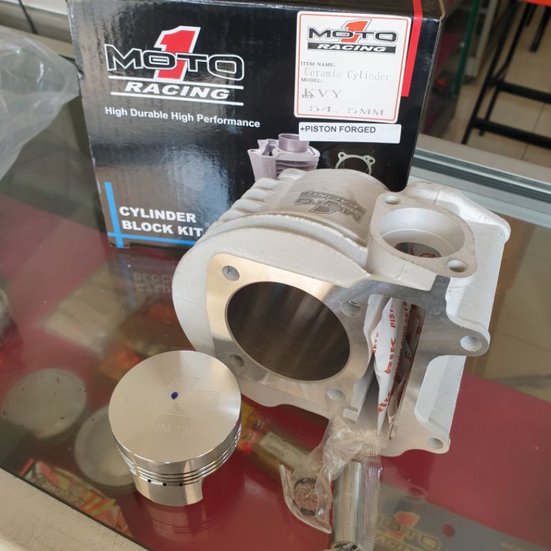 Jual Blok beat Karbu 54 5 pen 13 Ceramik keramik block bore up kit beat ...