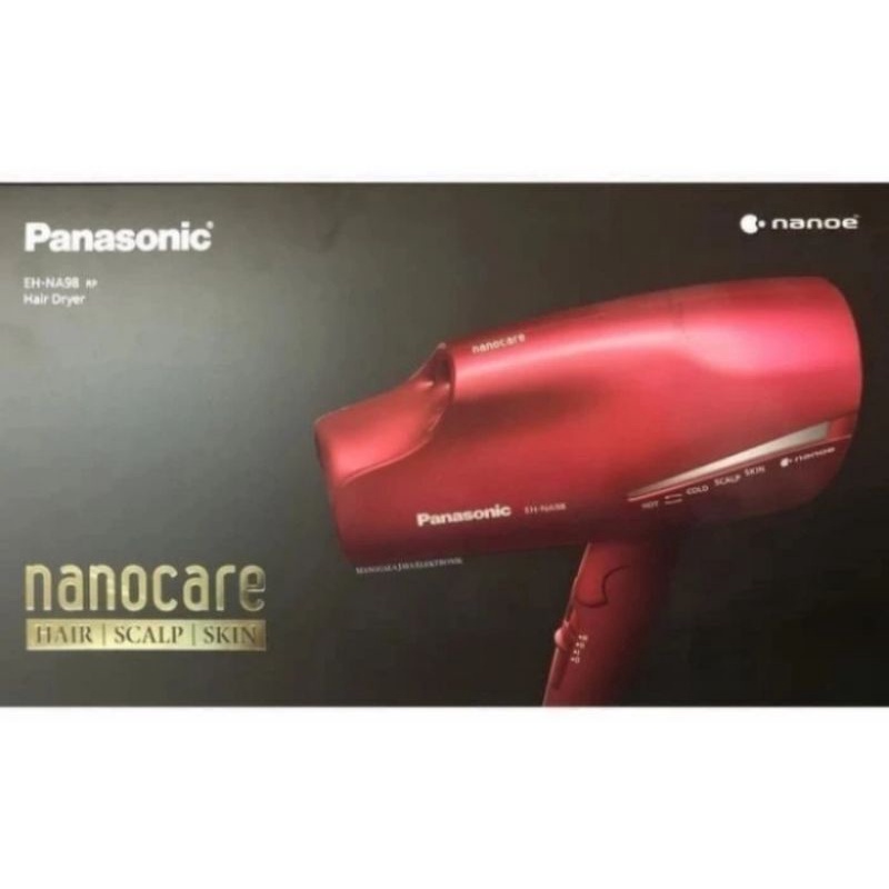 Jual PANASONIC HAIR DRYER EH-NA98 NANO&ION | Shopee Indonesia